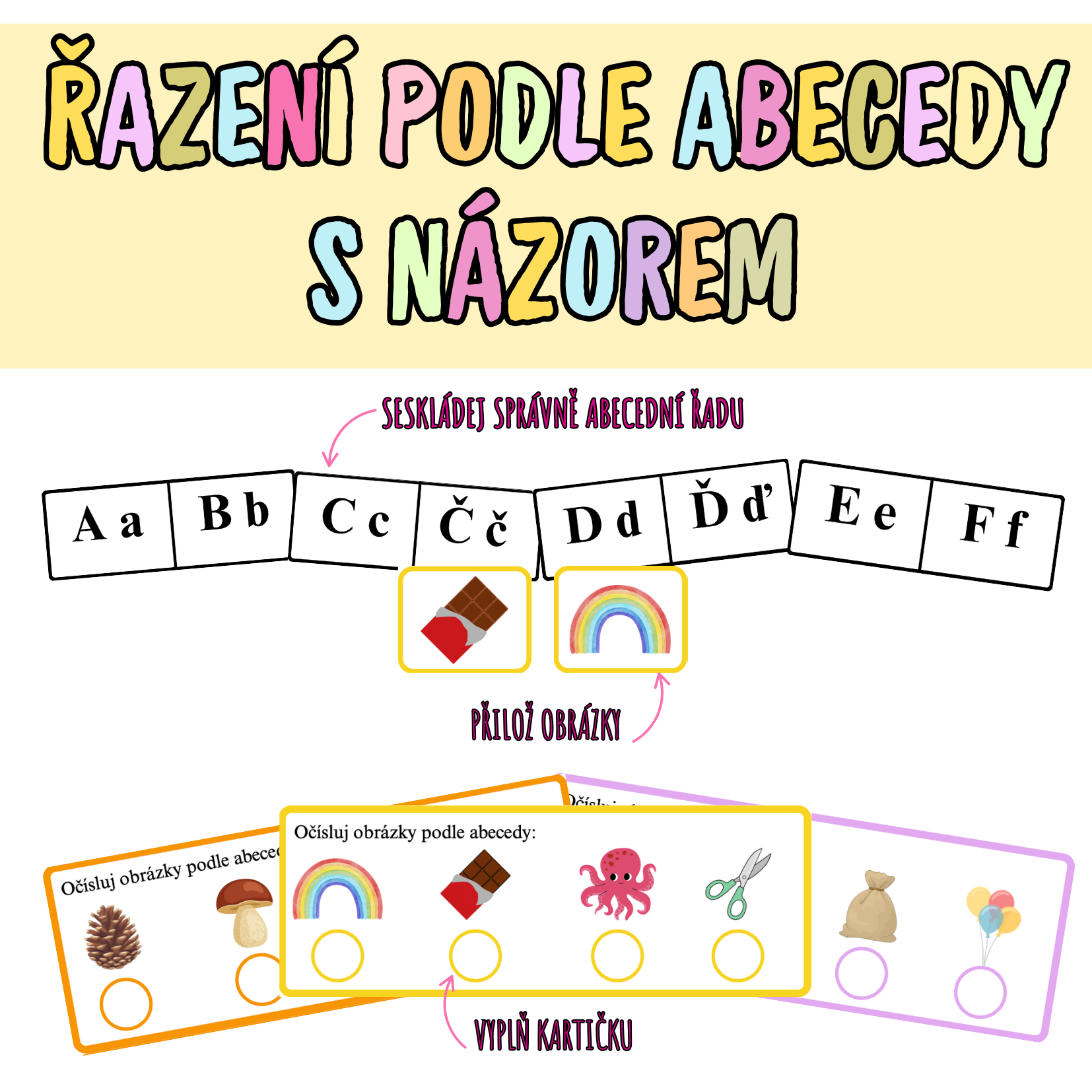 ABECEDA S NÁZOREM - Český jazyk | UčiteléUčitelům.cz